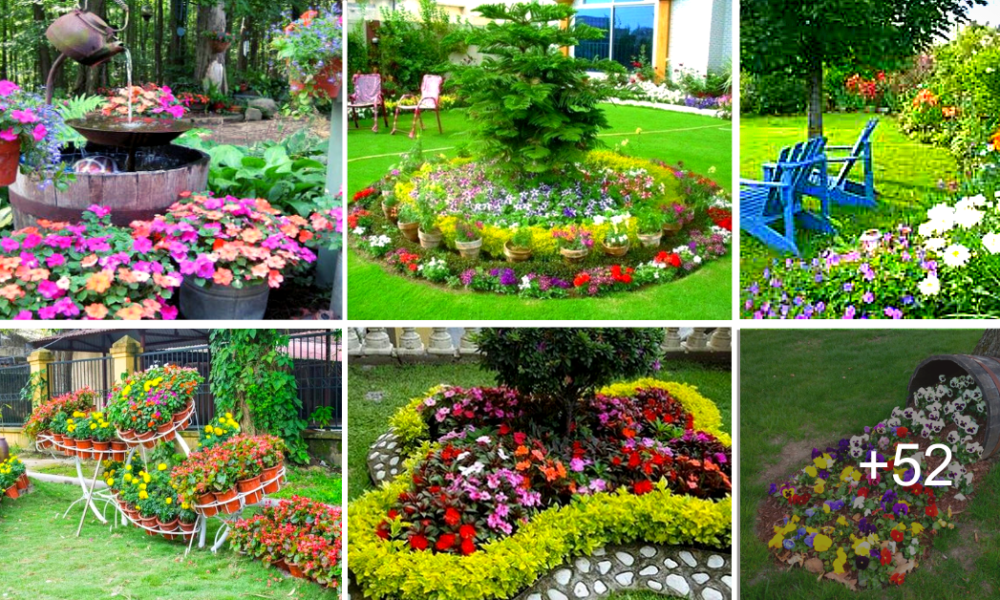 รวม 52 ไอเดีย จัดสวนดอกไม้ เพิ่มความสวยสดชื่นให้สวนหลังบ้าน